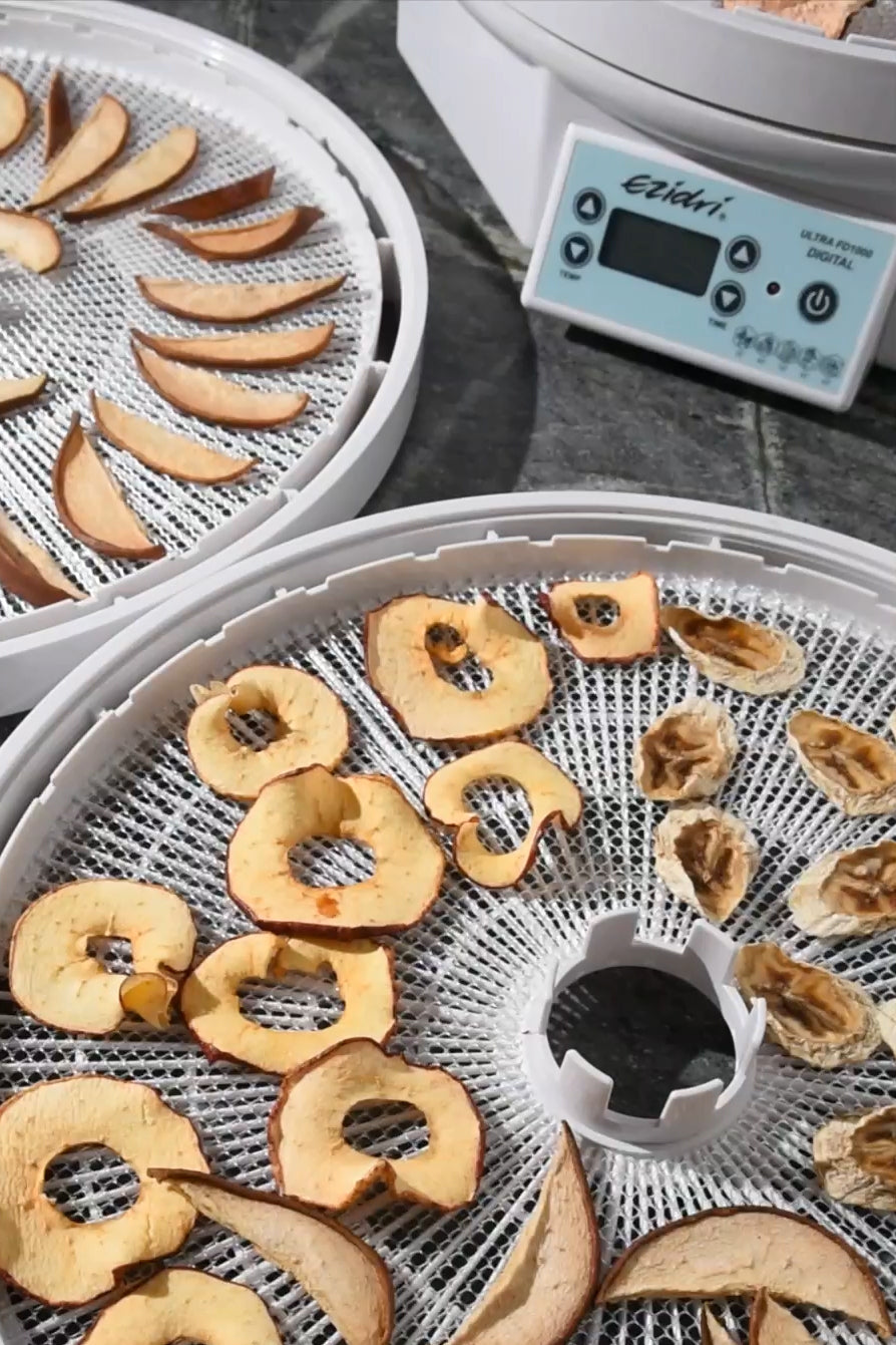 DIY Fruit Snacks – Apple Rings, Banana Coins & Pear Slices – Ezidri-NZ